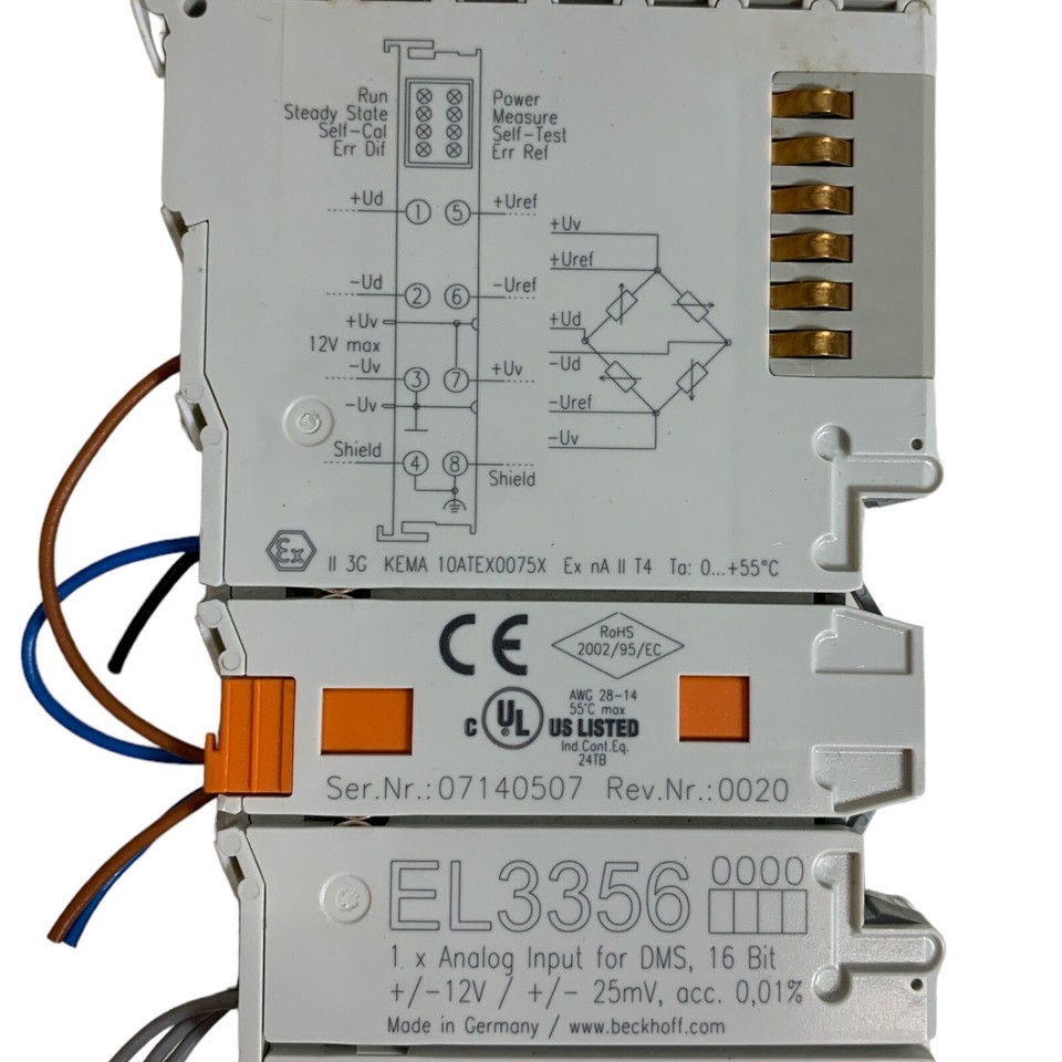 Beckhoff EL3356 Terminal D'Entrée Analogique | eBay
