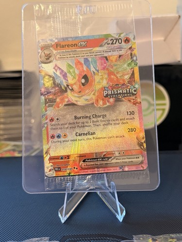 Pokemon TCG Flareon EX Stamped Promo Teal Mask Ogerpon X2 Black Star ...