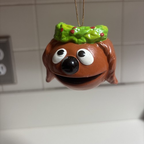 Vintage The Muppets Rowlf Christmas Ornament Jim Hensen 1979 | eBay UK