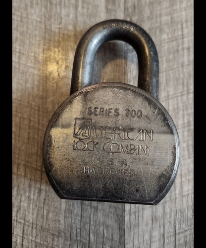 American Lock Co Series 700 Heavy Duty Padlock NO KEY | eBay