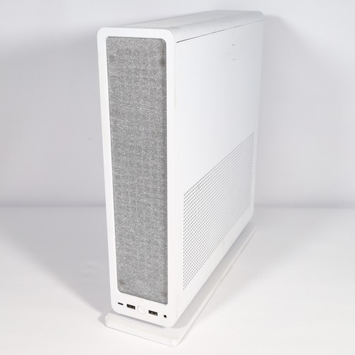 Fractal Design - Ridge White Mini-ITX Slim Small Form Factor Console PC ...