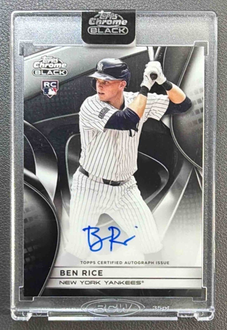 Ben Rice Baseball Cards Have Collectors Hunting