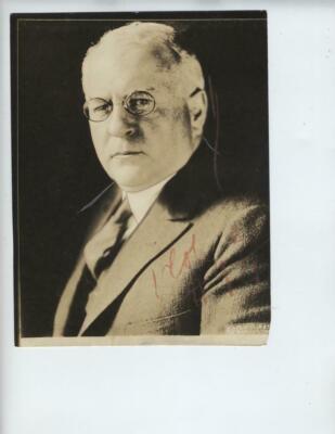 DETROIT MICHIGAN POLITICIAN PHOTO 1922 JAMES COUZENS U.S. SENATOR MAYOR ...