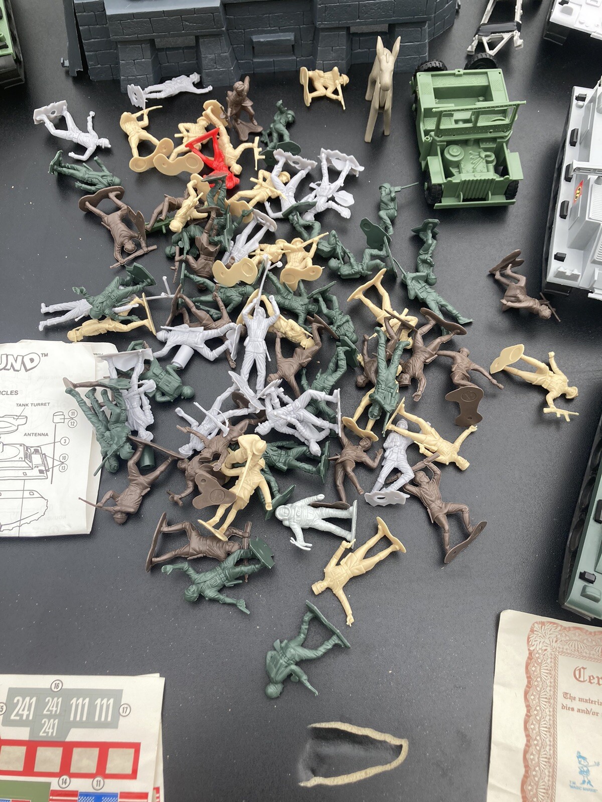 Marx Commerative BATTLEGROUND Playset 4113 W/ Original Box | eBay