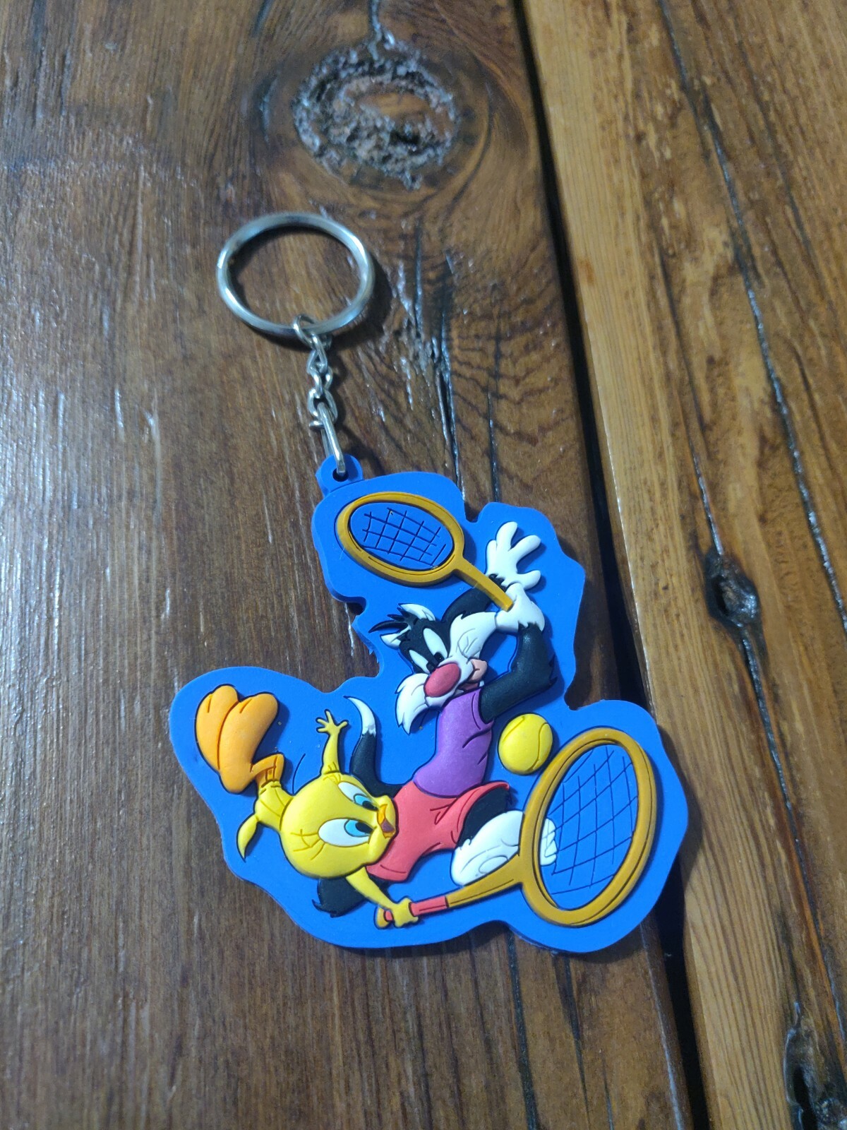 Vintage 1999 Sylvester and Tweety Bird Warner Bros Six Flags Rubber ...
