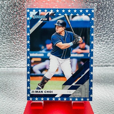 2019 Panini Donruss #149 Ji-Man Choi Independence Day | eBay