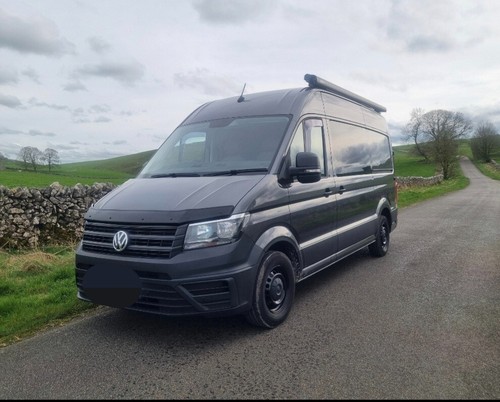 VW Crafter Campervan 2020 Grey , VWT Featured 26k , Sleeps 5 Berth , NO ...