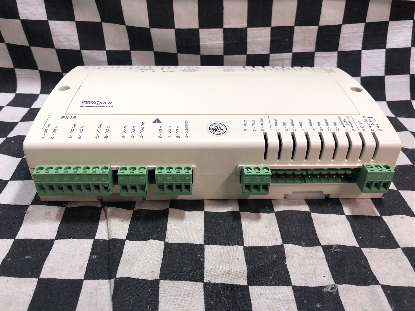 JOHNSON CONTROLS MASTER CONTROLLER FX16 PLUS, LP-FX16X04-000C ...