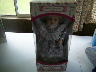 GENUINE PORCELAIN DOLL FROM TIMELESS TREASURES--SEALED!! | eBay
