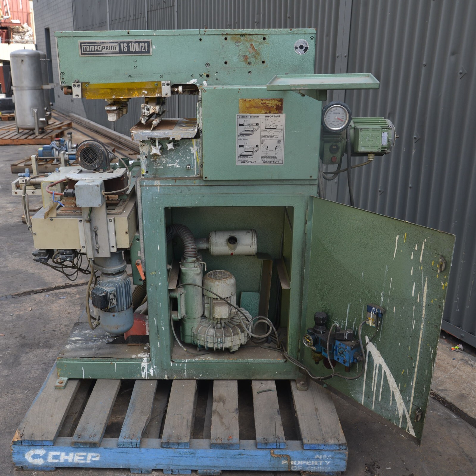 TAMPOPRINT TAMPO PRINT TS 100/21 Pad printer printing machine | eBay ...