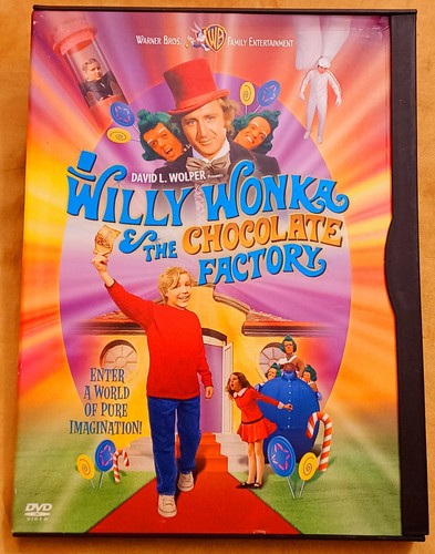 Willy Wonka and the Chocolate Factory DVD 1971 Gene Wilder 85391898122 ...