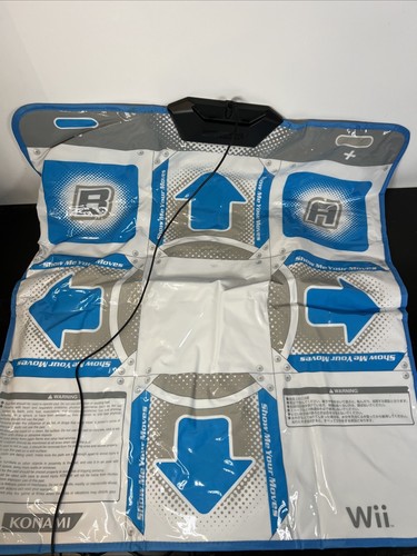 Konami Nintendo Wii/Gamecube DDR Dance Mat/Dance Revolution Pad Only No ...