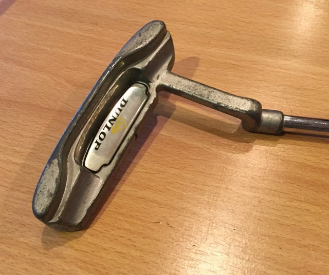 Dunlop PL 120 Offset Putter Milled Face "Perfect Line" Right Handed Men ...