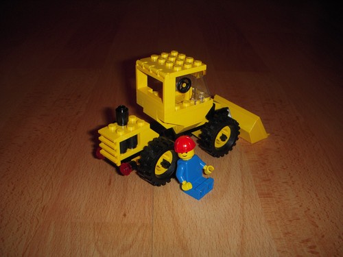 LEGO Stadt Bulldozer 6658(1986) Vierter | eBay.de