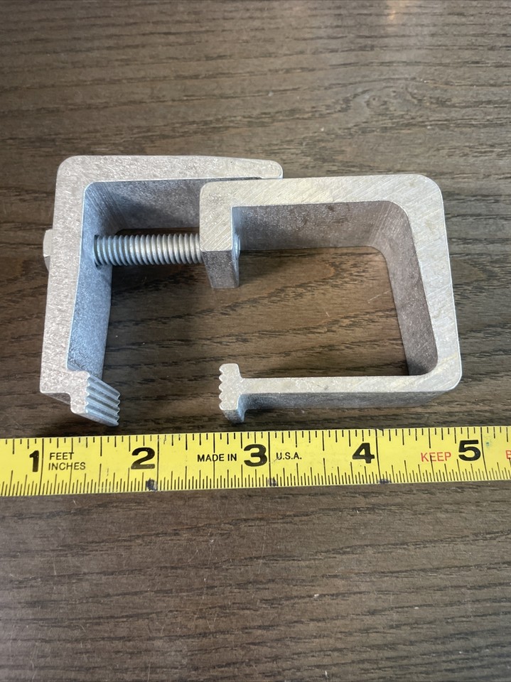 TONNEAU COVER RAIL MOUNTING CLAMP TRUCK CAP TOPPER UNIVERSAL PINCH BOLT ...