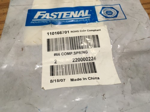 (2) Regiment® - 0.750"OD x 0.080" Wire 2.000" L #66 Hard Drawn MB ...