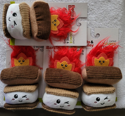 4 Boots & Barkley Catnip Pounce S'mores Cat Toy sets (sealed) | eBay