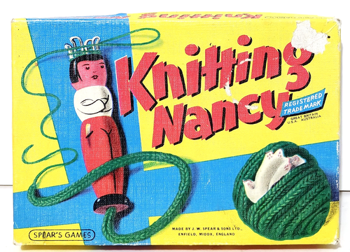 Knitting Nancy Doll - Spears Games - Original Box - Vintage Toy | eBay