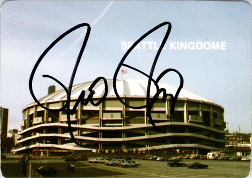 Rick Rizzs signed baseball card (Mariners) 1986 Mothers Cookies ...