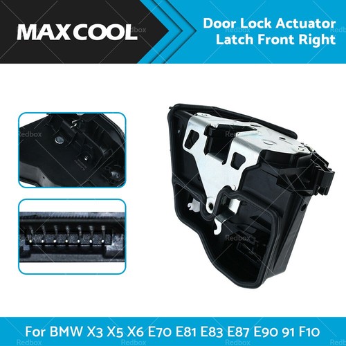 Door Lock Actuator Latch Front Right For BMW X3 X5 X6 E70 E81 E83 E87 ...