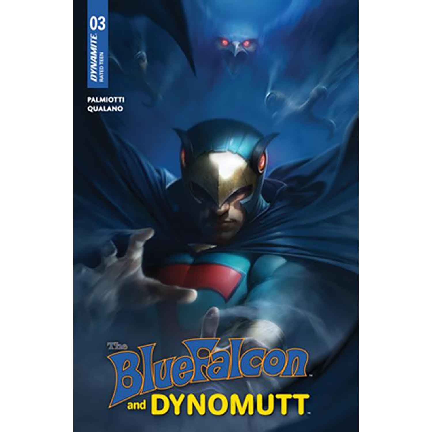 The Blue Falcon and Dynomutt #3 Cover D-Francesco Mattina (Dynamite ...