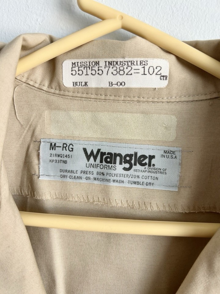 Lot of 2 See’s Candies Employee Uniform Work Shirts Confectionery Khaki ...