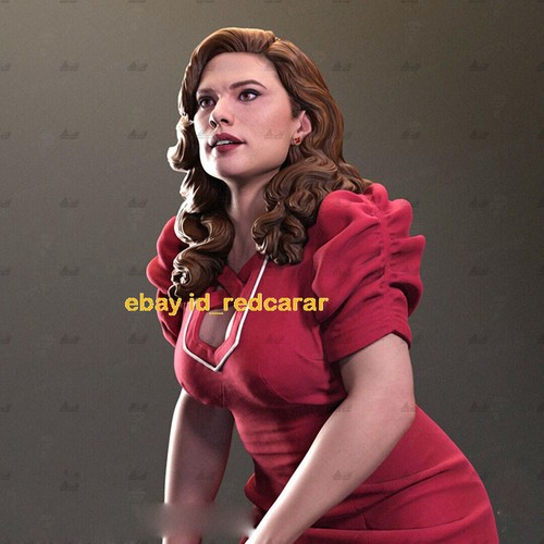 Agent Peggy Carter 3D Print Figure Model Kit Unpained Unassembled ...