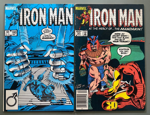 Iron Man #180 + 181 (Marvel Comics 1983) Vengeance - Mercy of the ...