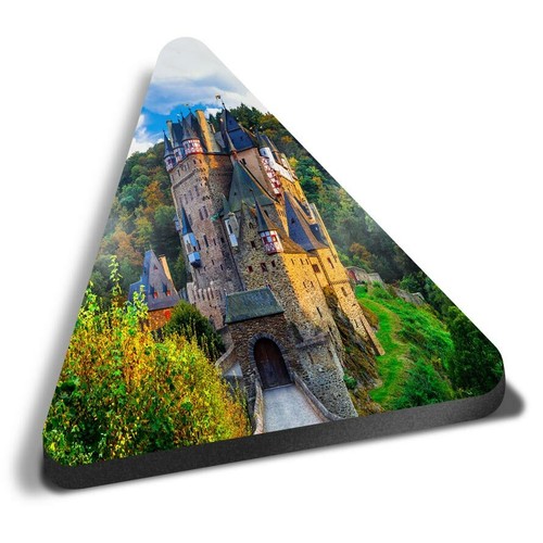 Triangle MDF Magnets - Burg Eltz Medieval Castle #3150 | eBay UK