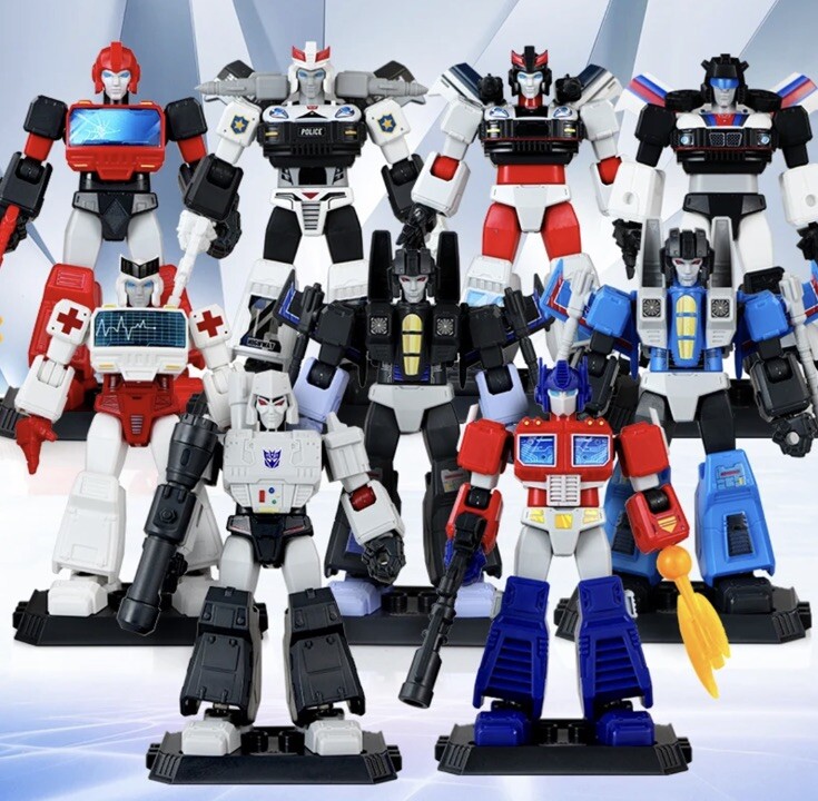 TRANSFORMERS Build Series Blind Box X1 Figure Toy Build Model Collect ...