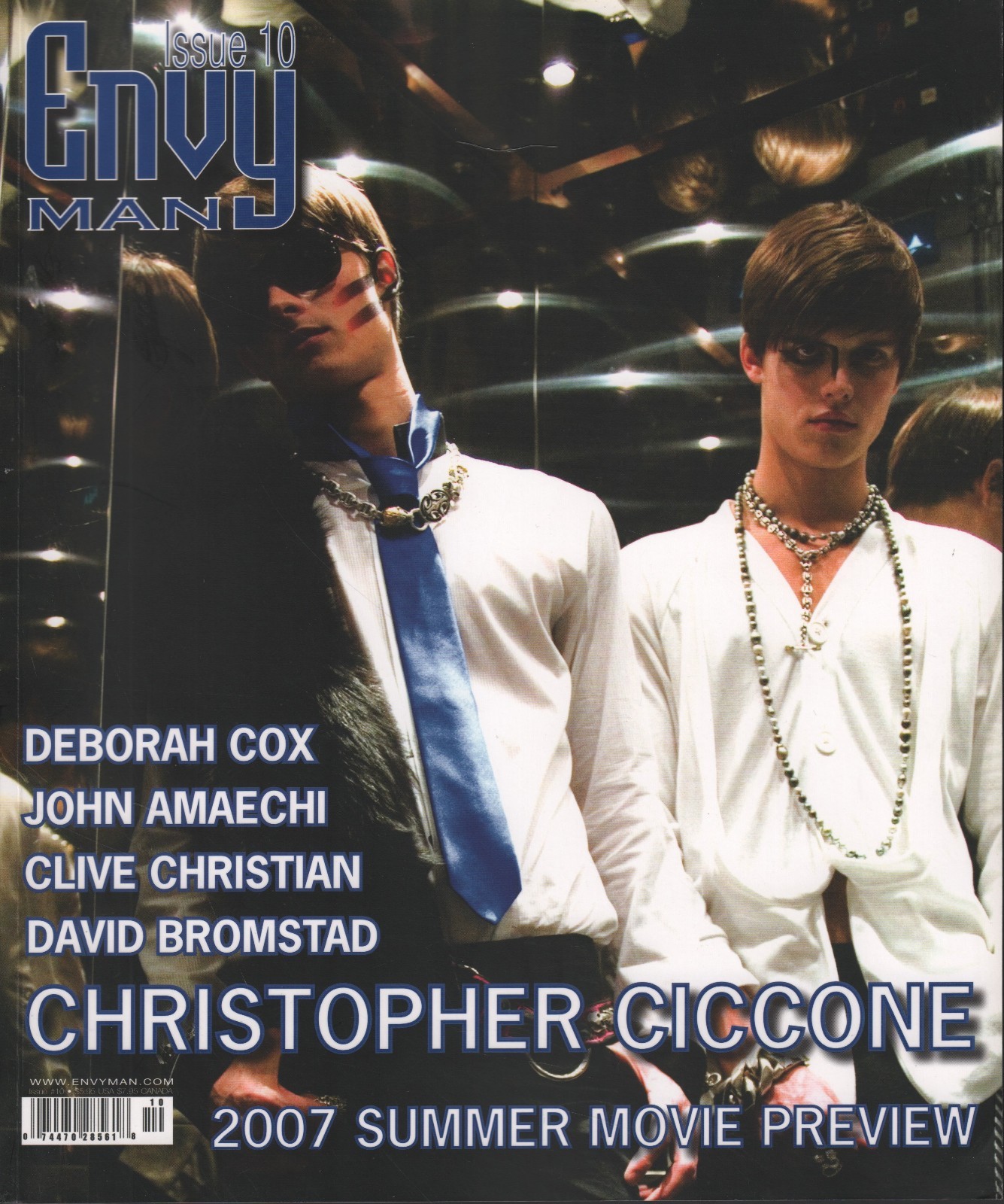Envy Man Issue #10 Deborah Cox Christopher Ciccone Clive Christian ...