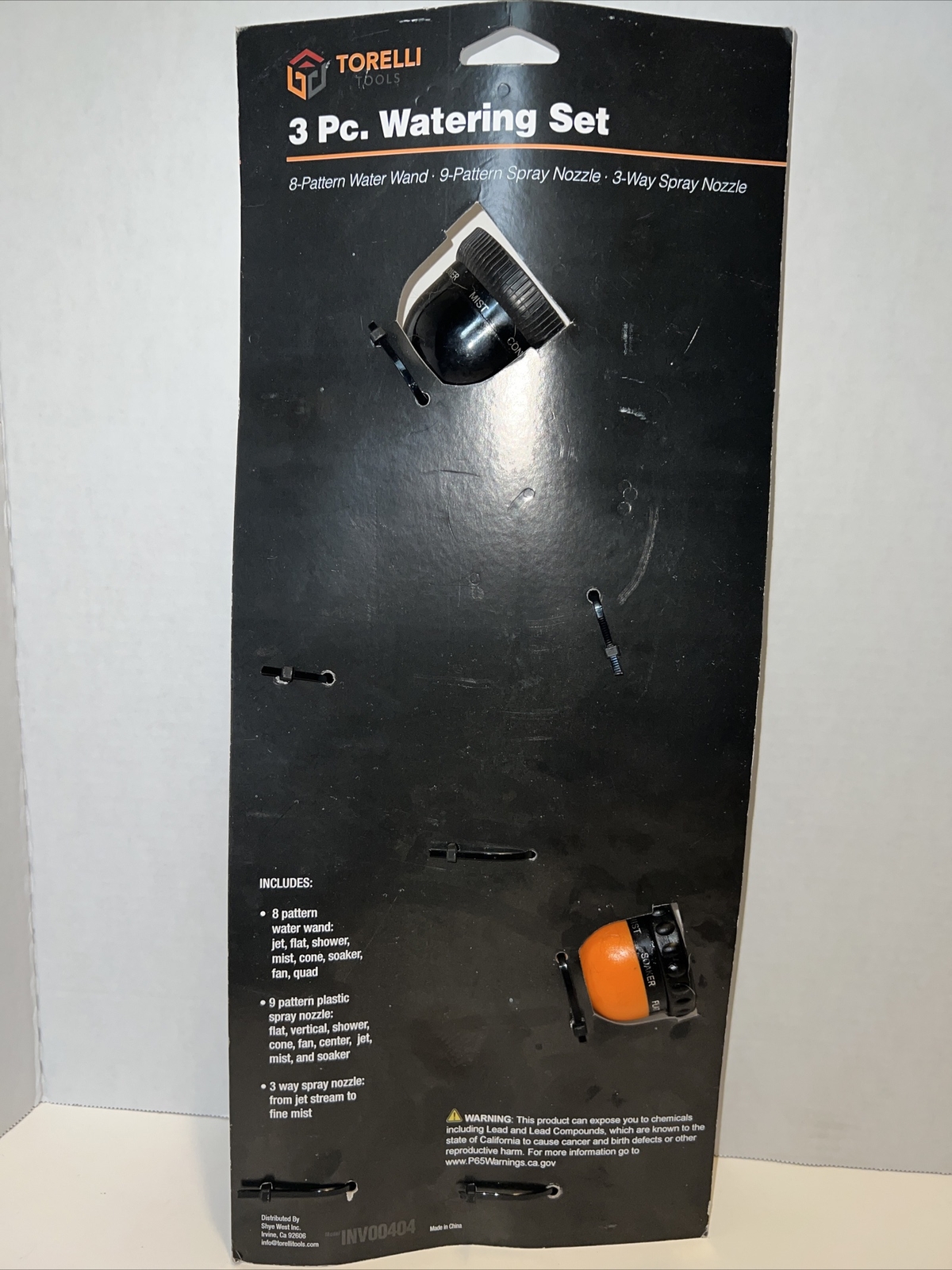 Torelli Tools 3pc. Watering Set-New water wand &2 nozzle sprayers~*FAST ...