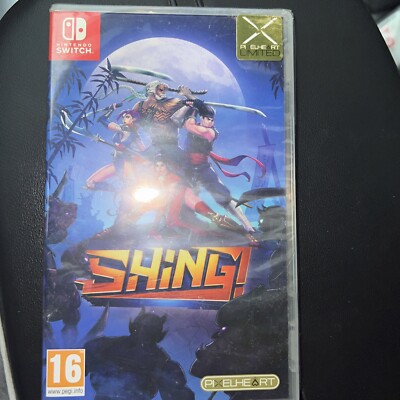 SHING! Brand New Physical NINTENDO SWITCH Game #/5000 EU Release, USA ...