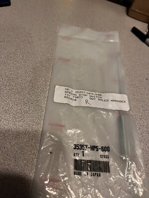 Honda #35357-HP5-600 - SPRING for STOP SWITCH NEW | eBay