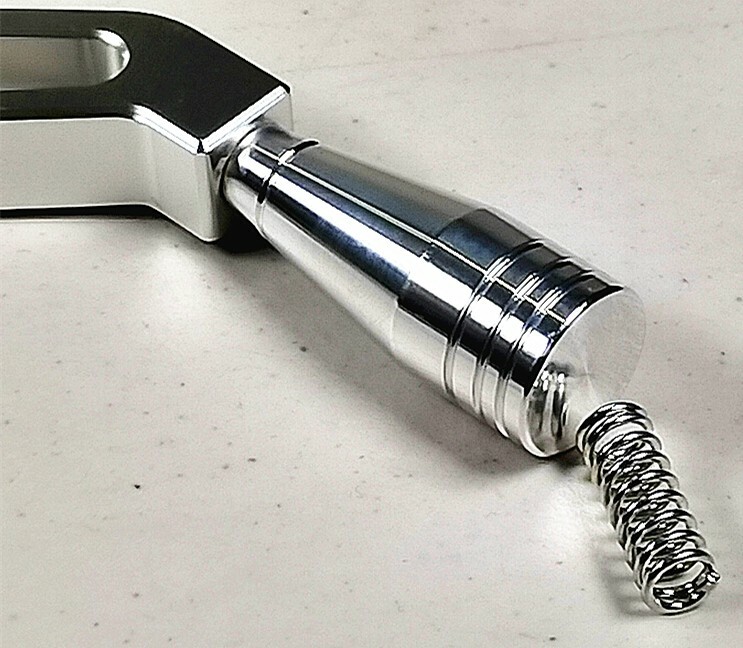 1967-1994 GM Steering Column Shifter Arm Lever Polished Billet Aluminum ...