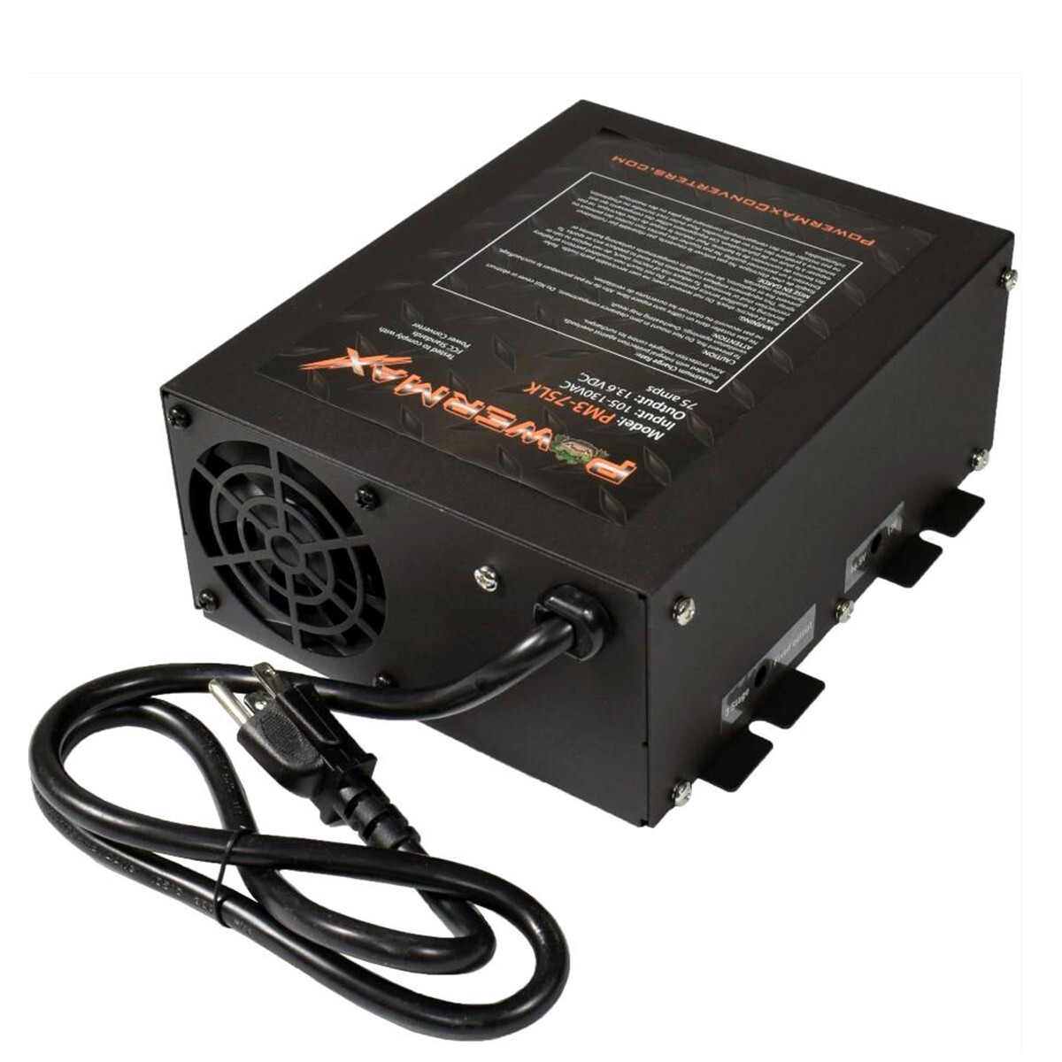PM3-75LK 3 Stage 75 Amp AC To DC Converter/Charger for RV 13VDC To 16.5 ...