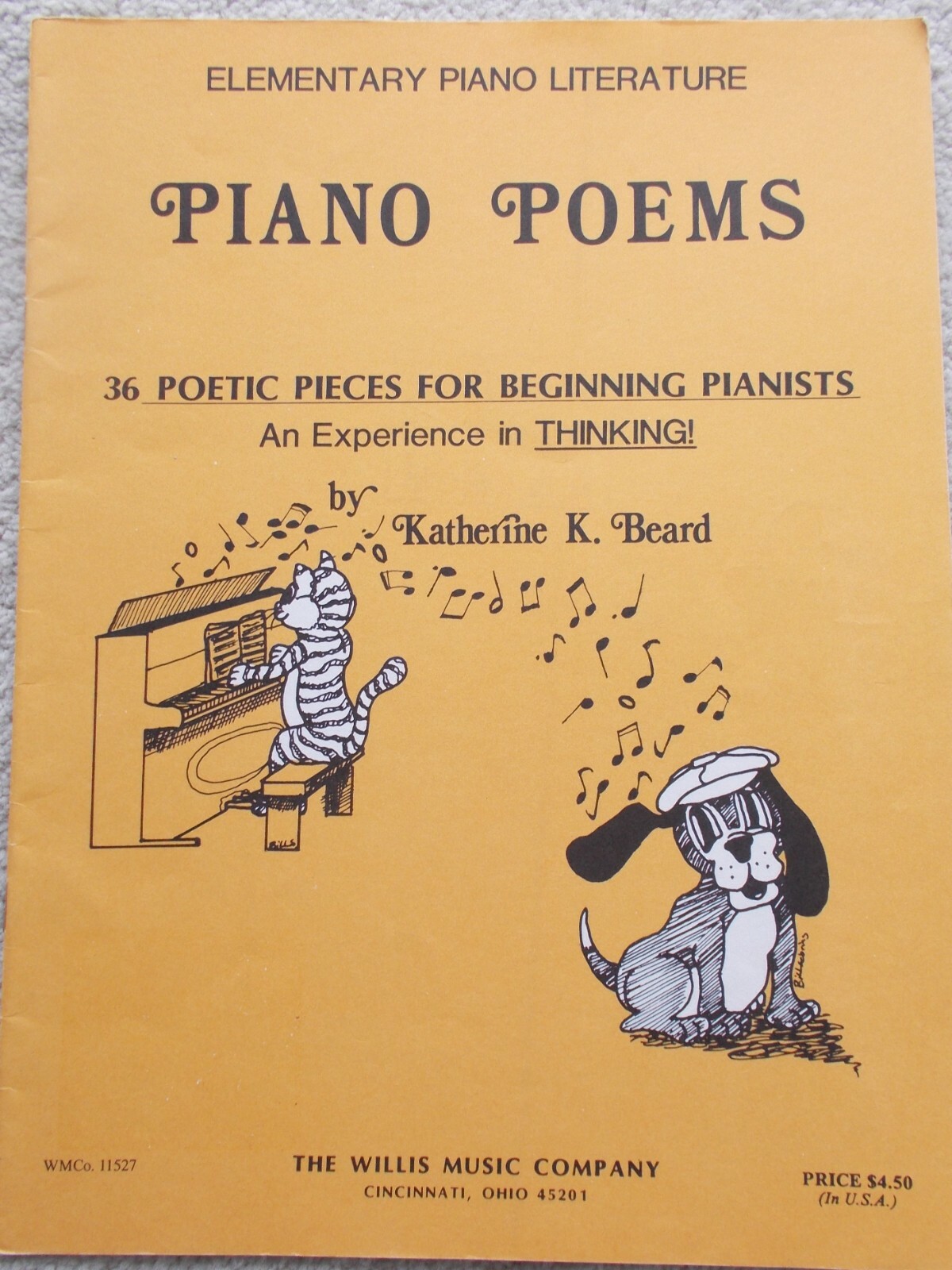 Katherine Beard 36 Piano Poems Beginning Pianists Unmarked | eBay