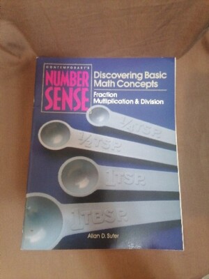 NUMBER SENSE Fraction Multiplication & Division 9780809242245| eBay