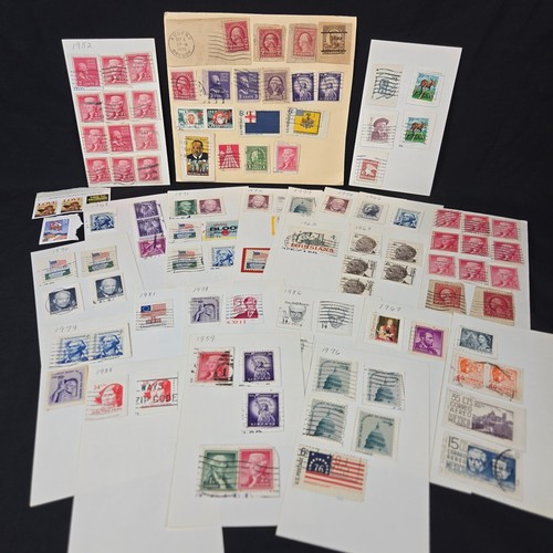 Lot of Vintage U.S. & Foreign Postage Stamps 1920s–1980s Used ...