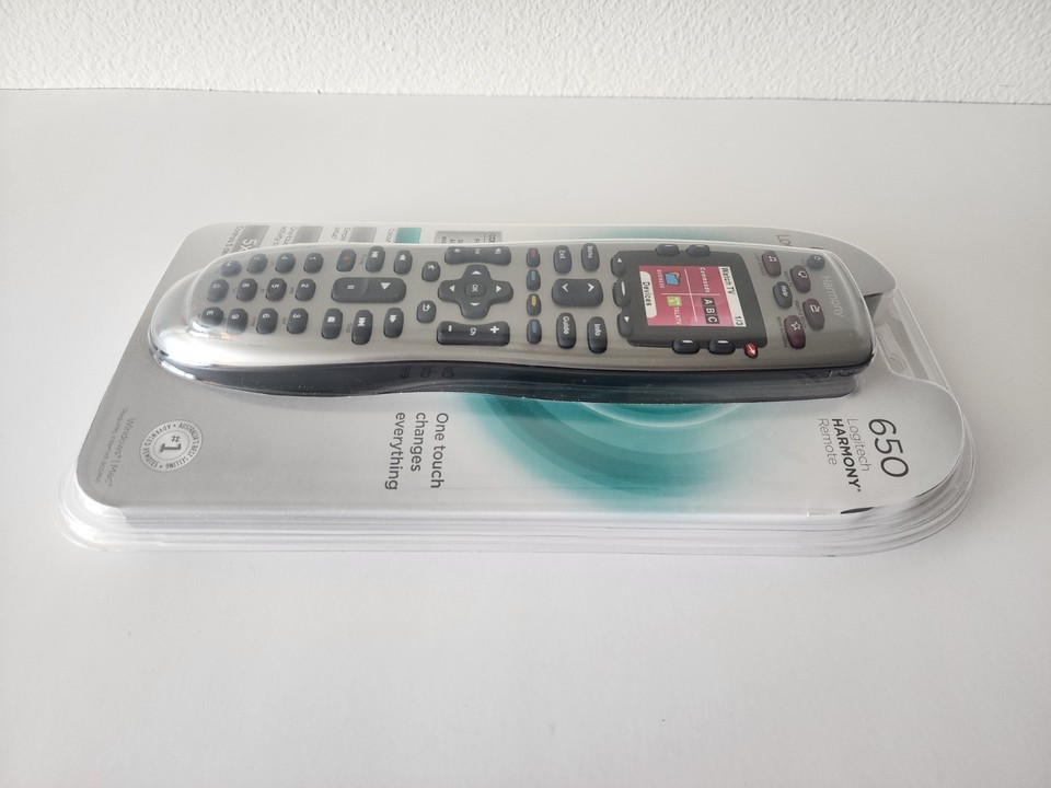 Logitech Harmony 650 Universal Remote Silver - BRAND NEW / SEALED ...