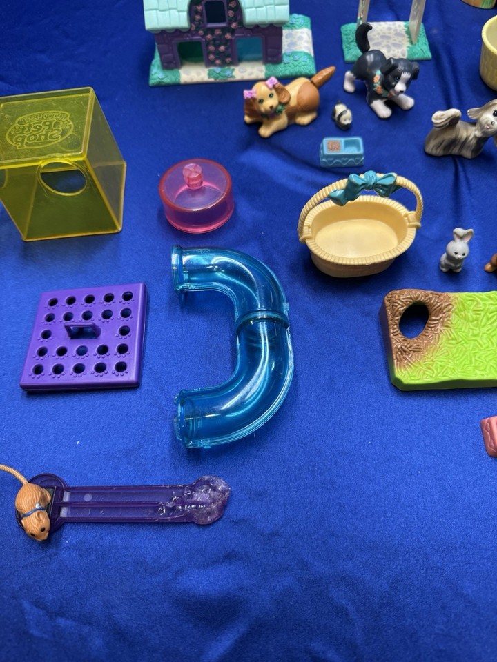 Kenner LPS Littlest Pet Shop Vintage Large Lot Animals Accessories ...
