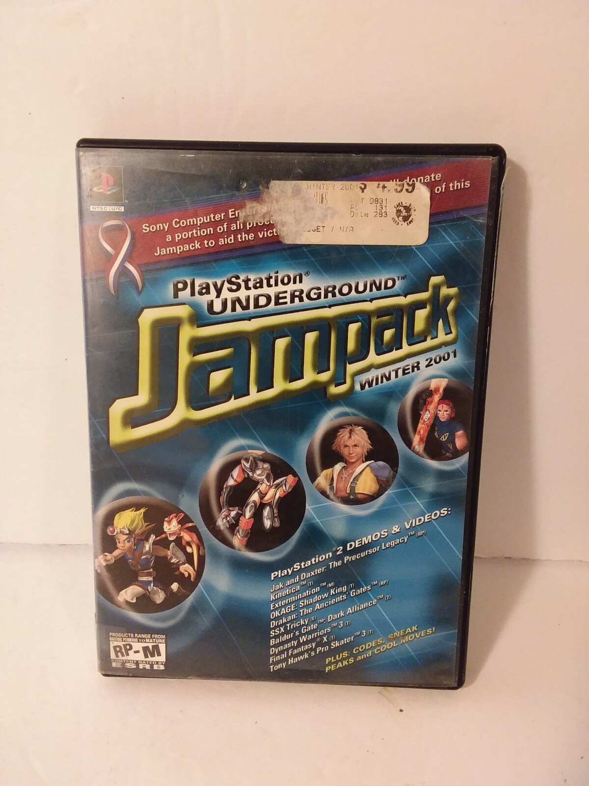 PlayStation Underground Jampack: Winter 2001 Sony PlayStation 2 Not ...