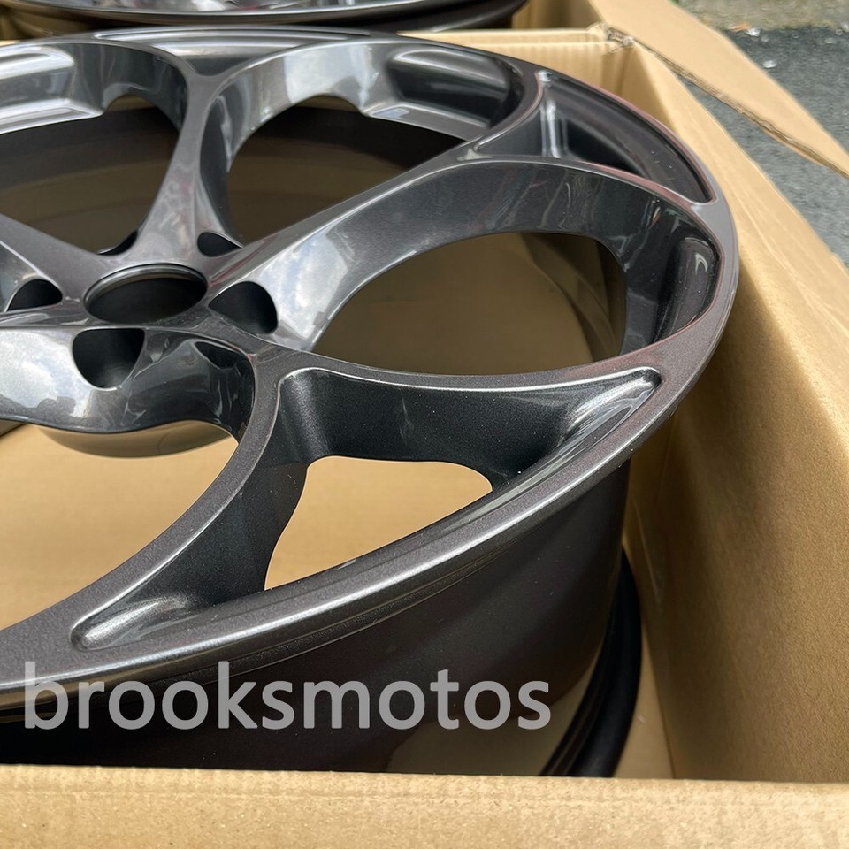 FOR ALFA ROMEO GIULIA QV 19" FORGED WHEELS RIMS 19x8.5 GLOSS GRAK GARY ...