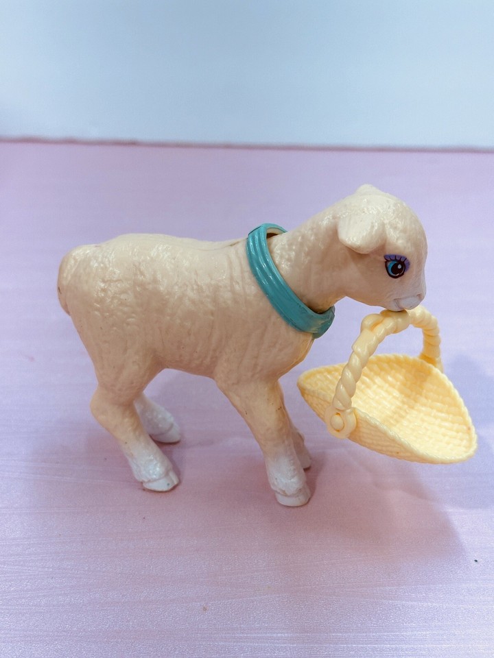 1997 Barbie Magical Pets Rebecca Sheep With Magnetic Basket EUC | eBay