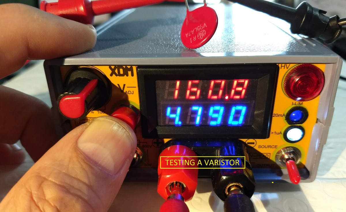 High Voltage Capacitor Tester