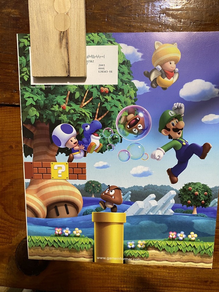 GAME INFORMER MAGAZINE ISSUE # 234 OCTOBER 2012 NEW SUPER MARIO ...