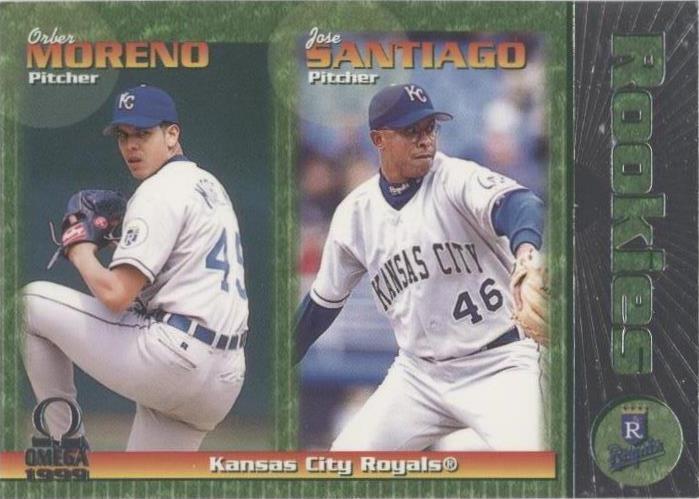 1999 Pacific Omega - Rookies Jose Santiago, Orber Moreno #118 (RC) for ...