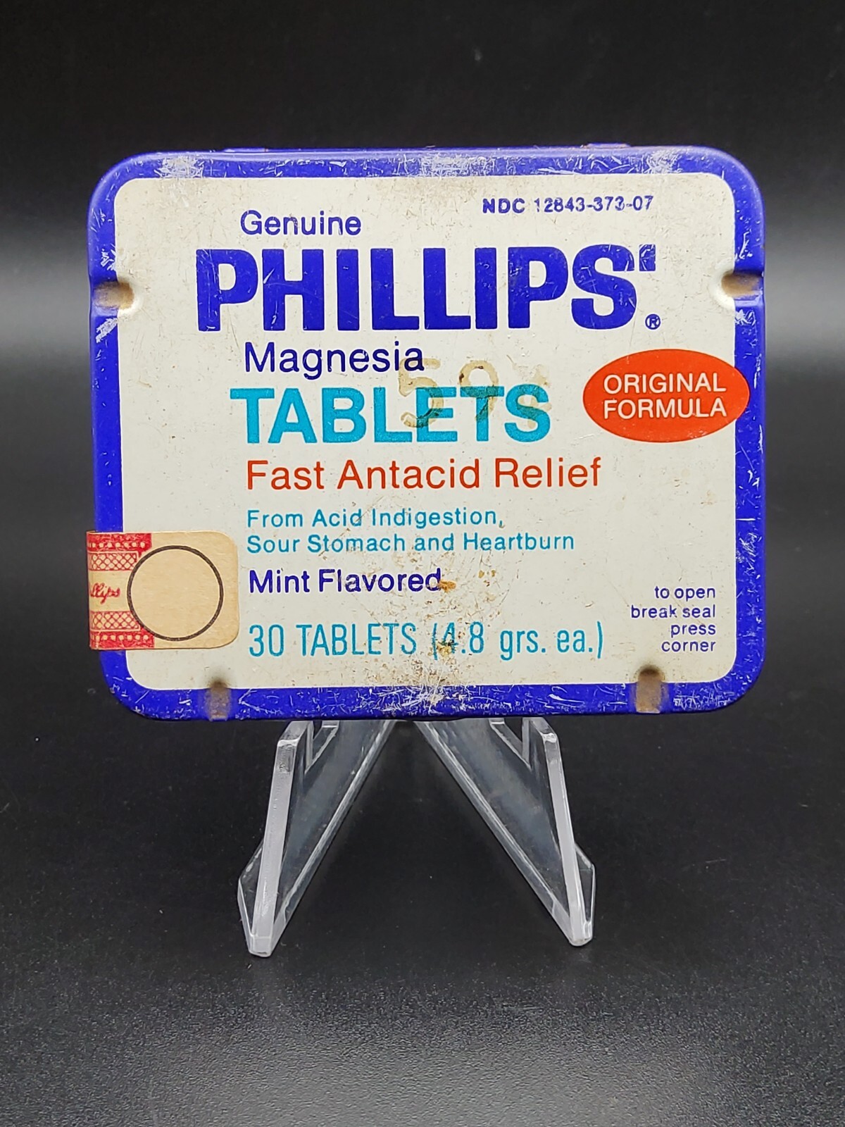 Vintage Medicine Tin: PHILLIPS MILK OF MAGNESIA 30 tablets, mint ...