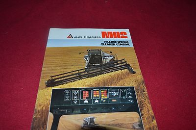 Allis Chamlmers Gleaner MH2 Hillside Combine Dealer's Brochure YABE | eBay