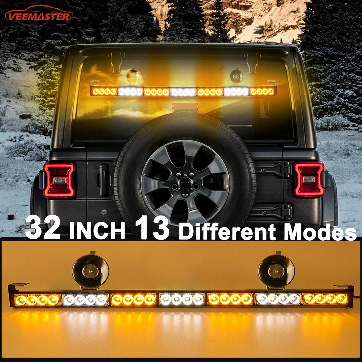 Vehicle Traffic Light Bars Amazon.com: XRIDONSEN 35 Inch Traffic